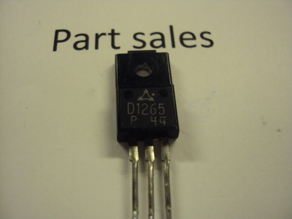 Transistor Pulled Part (USED) 2SD1265 Tested with Curve Tracer. | eBay