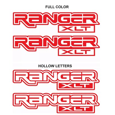 FORD RANGER XLT VINYL DECALS | eBay