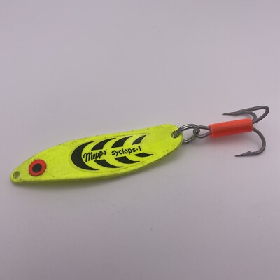 Mepps Yellow Syclops 1 Casting Spoon | eBay
