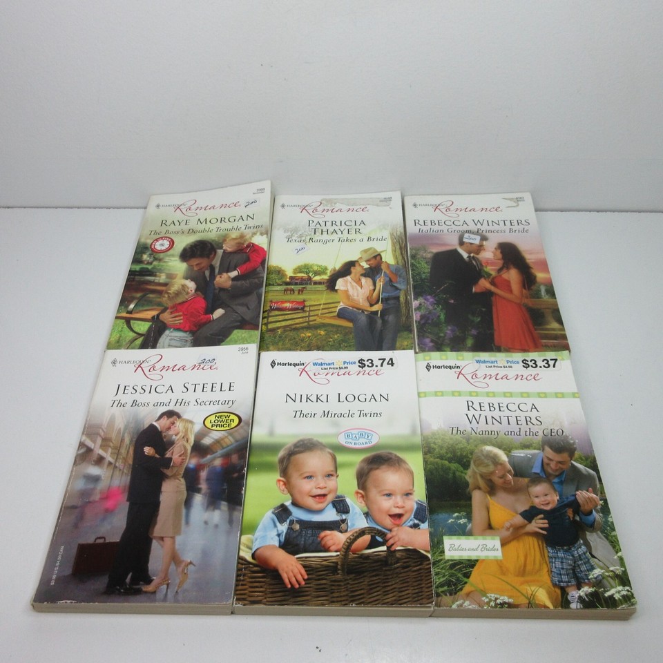 Lot of 9 Harlequin Romance Paperback Books | eBay