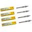4 Bosch Diesel Glow Plugs for Toyota Dyna BU60 4cy B 3.0L 12V 8/1988-7/ ...