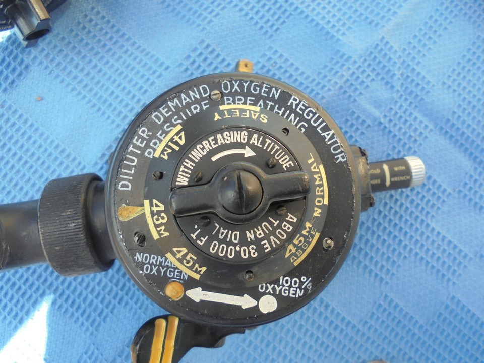 2pcs Vintage Aircraft Oxygen Regulator A-14 (Memorabilia items) | eBay