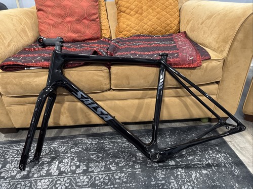 SALSA WARBIRD Gravel Bike Frame and Fork Black Size 57.5cm | eBay