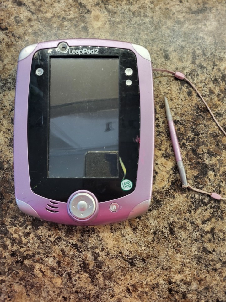 LeapFrog LeapPad 2 Pink Handheld Learning Game Tablet Tested/Working | eBay