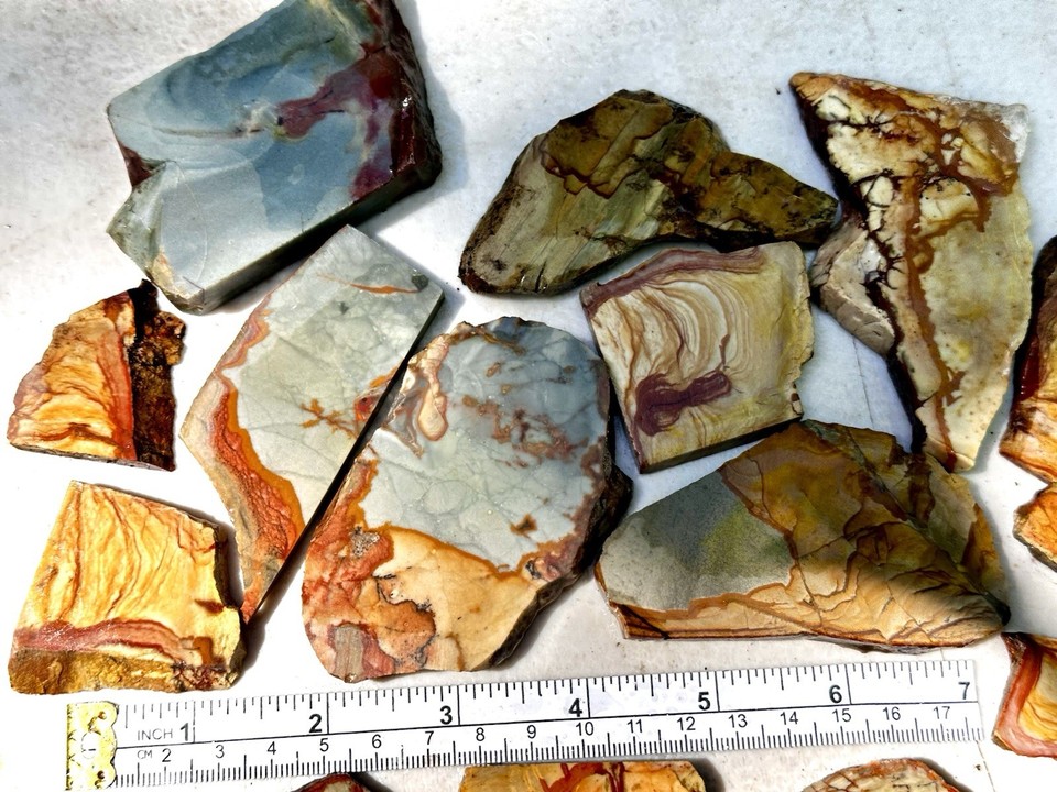 Owyee picture jasper slabs 1.5 lbs lot | eBay