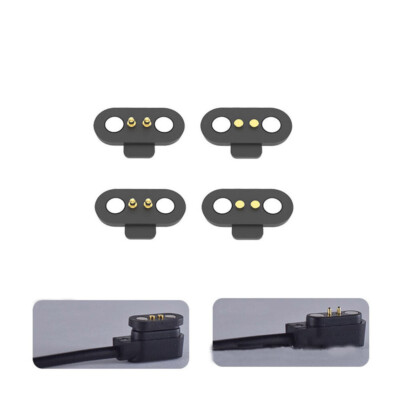 2 Pair Magnetic Pogo Pin Connector, 2Pin Male Female Spring-Loaded ...