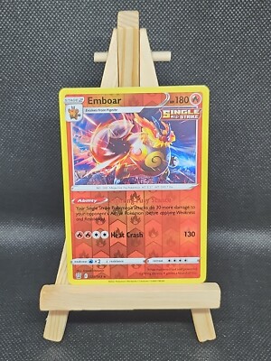 Emboar Single Strike 25/163 Battle Styles Holo Rare Pokemon Card TCG ...