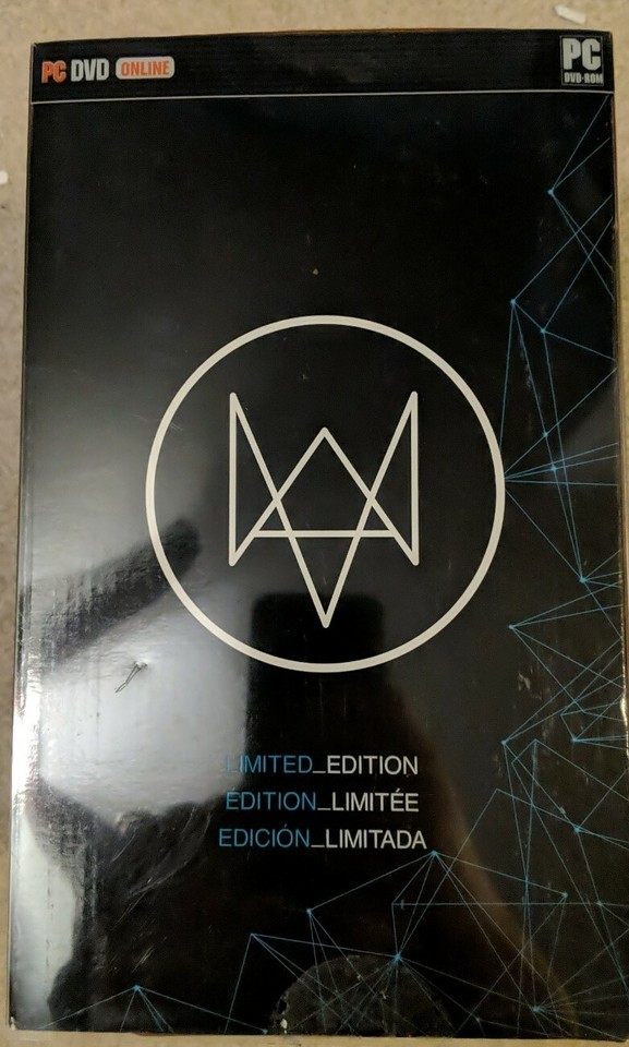 Watch Dogs Limited Edition [ Collector's Package ] (PC / DVD-ROM) NEW ...