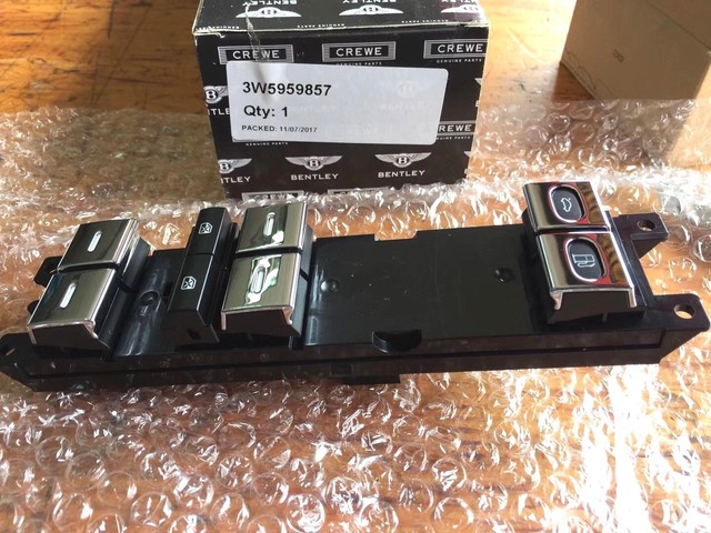 2004-2017 Bentley CONTINENTAL GT Driver Window Master Switch 3W3959857D ...