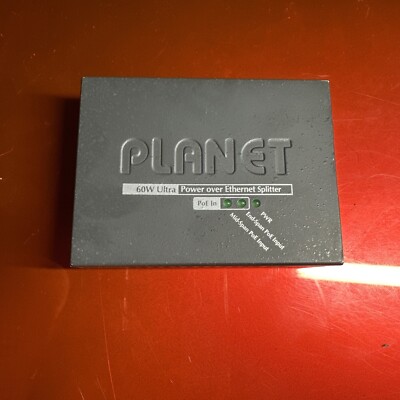 Planet POE-171S High Power Ethernet Ultra Single Port Splitter 12v 19v ...