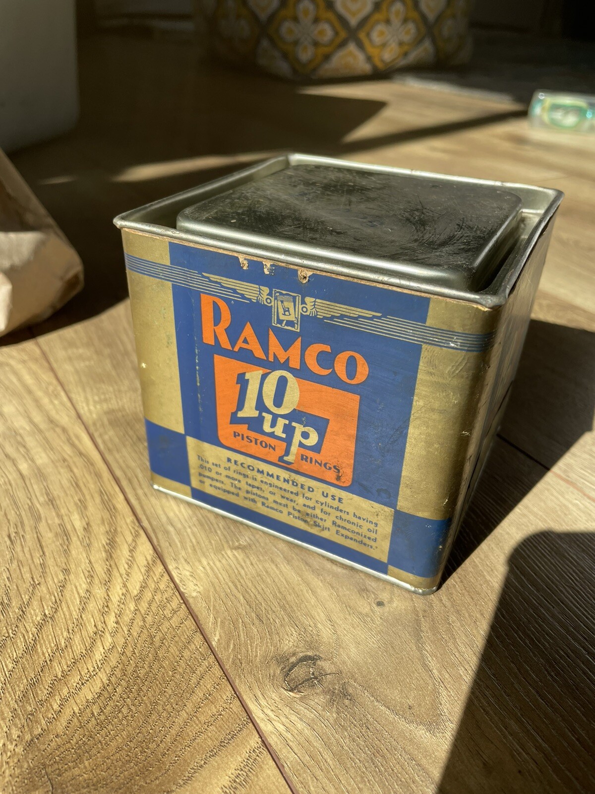NOS Vintage Ramco 10 Up Piston Rings Stock # 1000 for 3-1/16 " 0.30 to ...