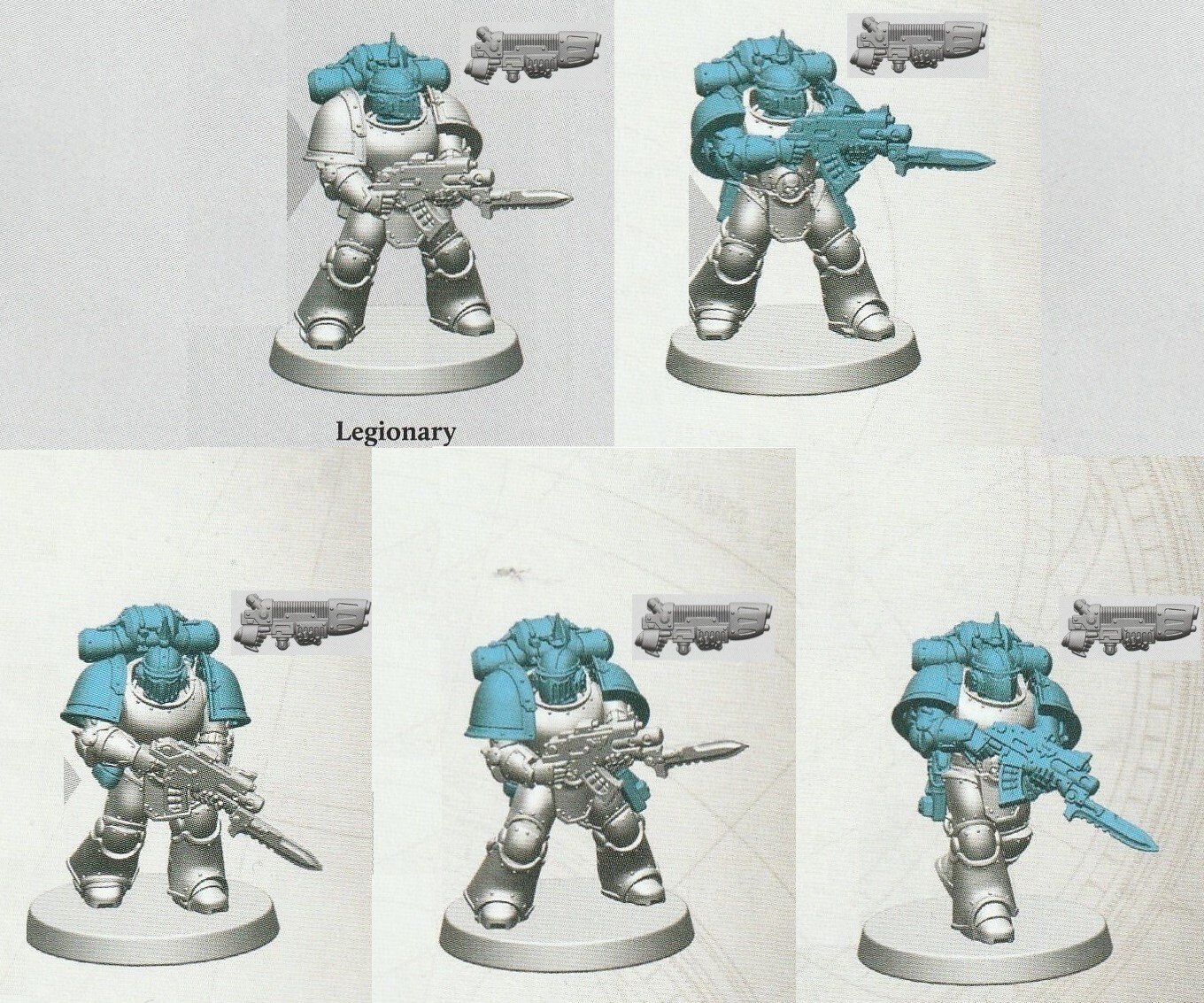 Mark III MkIII Legionary Plasma Gun Horus Heresy Warhammer 30k - NoS ...