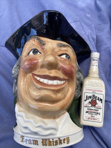 TOBY FILLPOT TOBY CHARACTER JUG JIM BEAM ADVERTISING JOHN HUMPHREYS ...