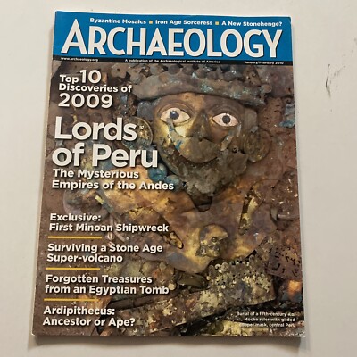 2010 Feb Archaeology Magazine Stone Age India (MH420) | eBay