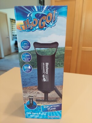 Floatie Air Hammer Inflation Pump with 3 Valve Adapters-non electric ...