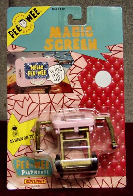 1988 Matchbox Pee Wee's Playhouse - MAGIC SCREEN figure -New -MISP | eBay