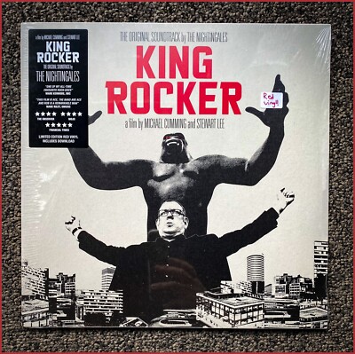 King Rocker OST By The Nightingales LP On Red Colored Vinyl Alt Rock ...