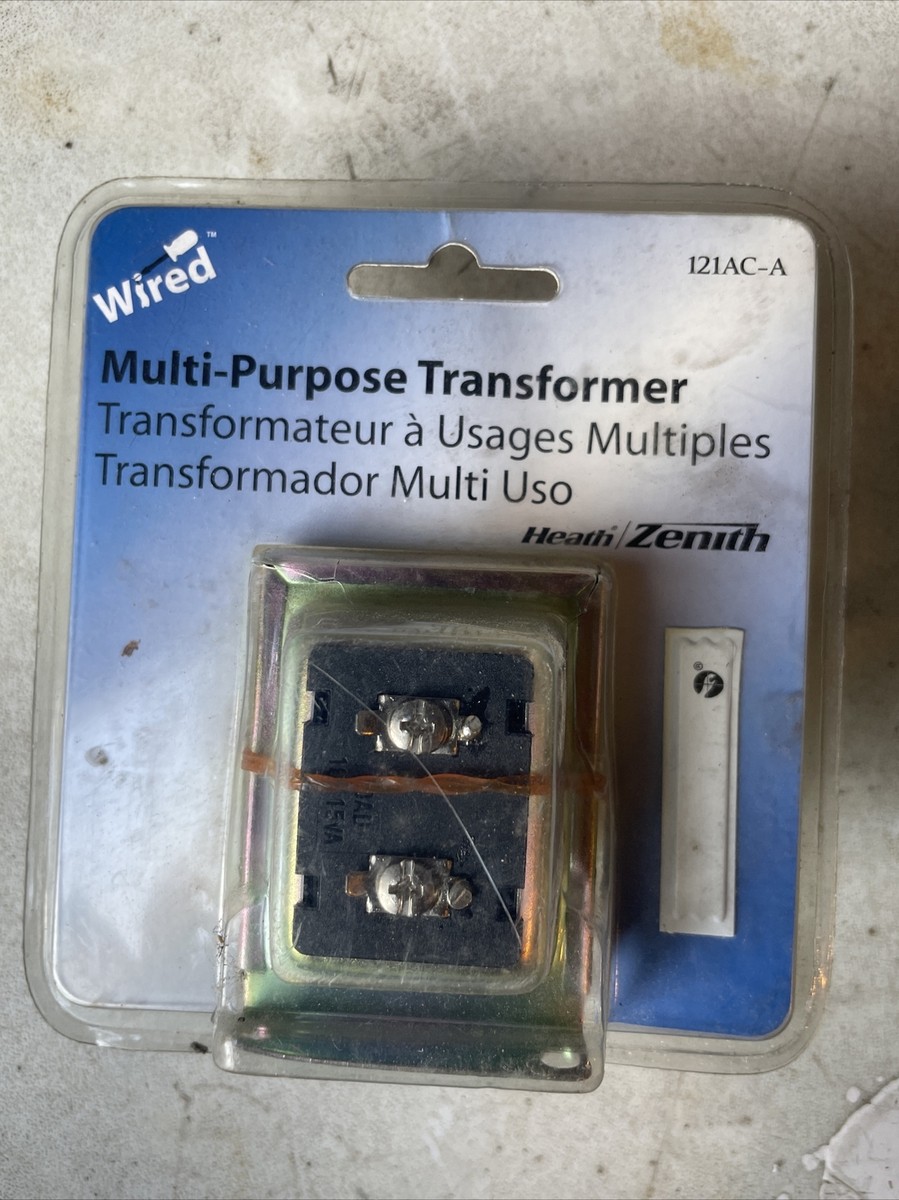 Heath Zenith Doorbell Transformer Heath Zenith Metal Offers Wired