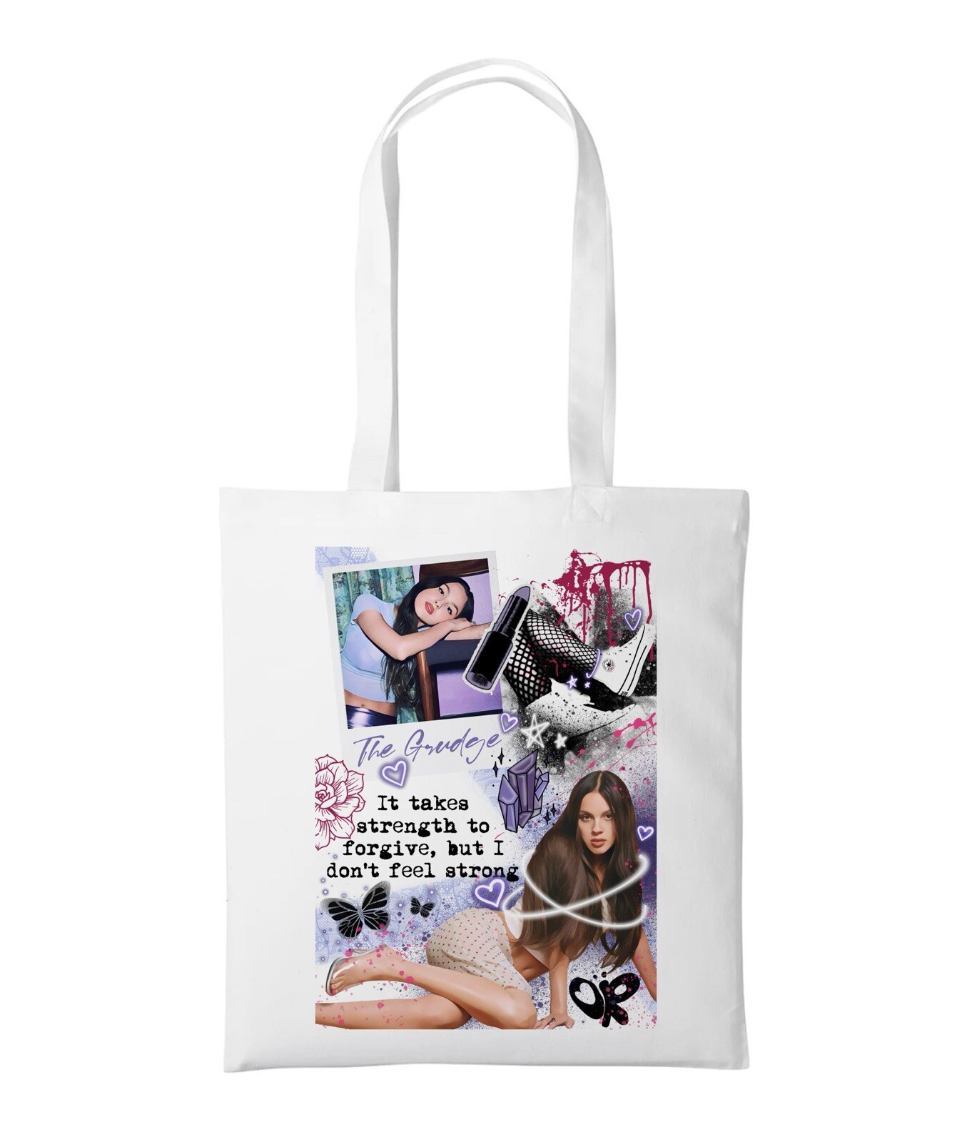 Olivia Rodrigo GUTS Tote Bag, Olivia Rodrigo Guts Album Art Print Merch ...