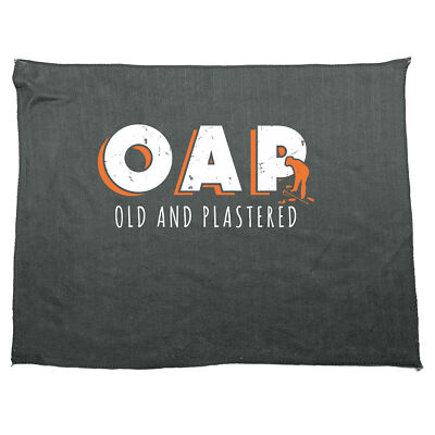 Oap Old And Plastered - Funny Novelty Sports Microfiber Towel Gift ...