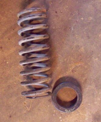Mercedes Rear Coil Spring R107 W114 W115 W116 W123 W126 | eBay