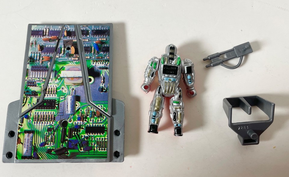 1989 Mattel Computer Warriors DEBUGG Action Figure and Vehicle NICE SHAPE | eBay