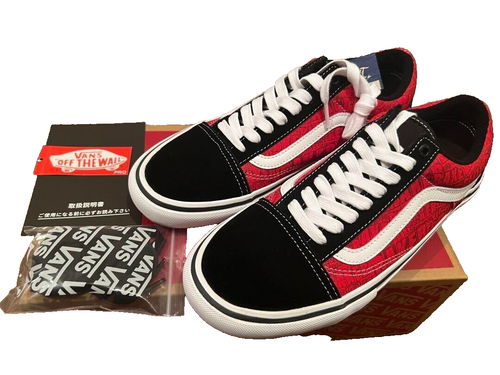 VANS BAKER OLD SKOOL PRO Sneakers Shoes mens US 8.5 Black Red from JP ...