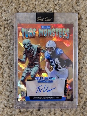 2025 Turf Monsters Tyler Warren Autograph Rookie Card- Nfl Indianapolis ...