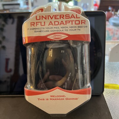 Intec Universal RFU Adaptor / Adapter, PS2, Xbox, Xbox 360, GameCube ...