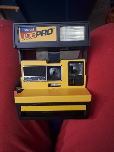 Vintage Polaroid Job Pro 2 Instant Film Camera 600 with Strap - Black ...