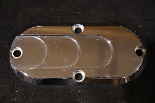 Chrome Eclipse Primary Inspection Cover Cap Harley Dyna FXD Softail ...