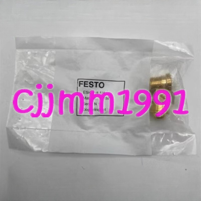 1PC new Festo all-metal double thread fittings ESK-1/8-1/4 534151 #LM ...