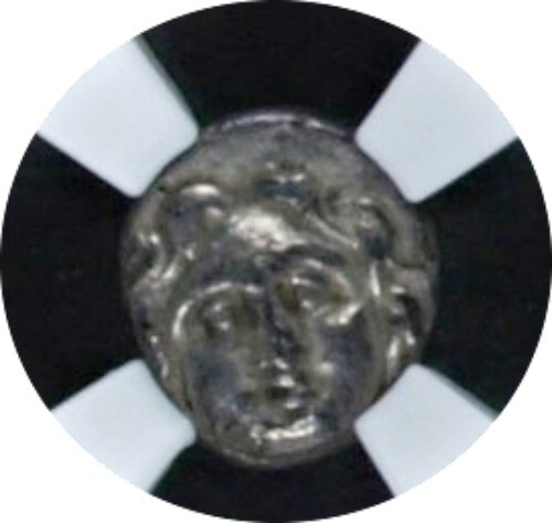 PISIDIA. Selge - Obol - Obv: Facing Gorgoneion Face - NGC Ch XF 5/5 3/5 ...