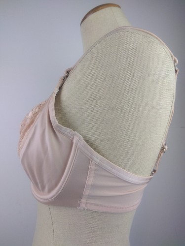 Ambrielle RN 93677 Beige Full Figure Balconette Underwire Bra Size 36 D ...