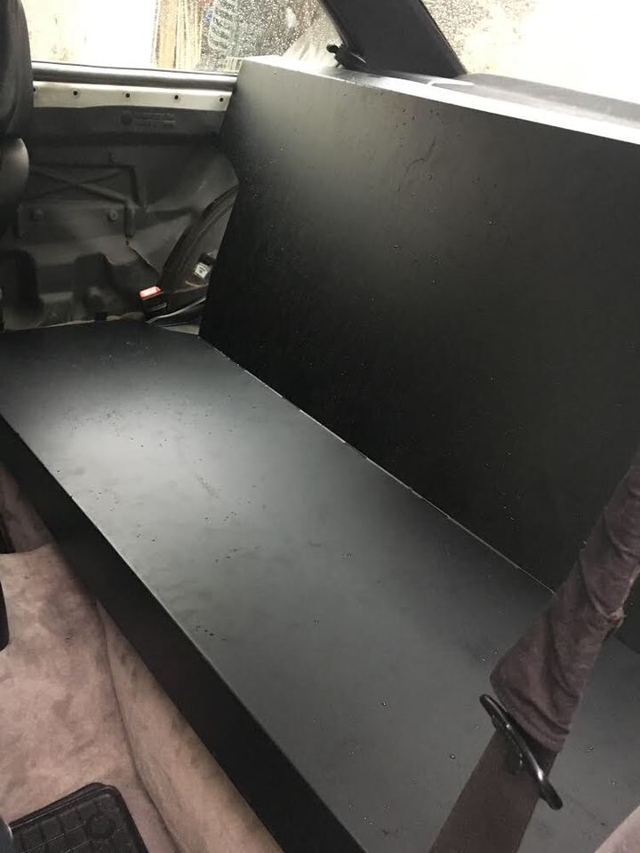 BMW - E36 Full Rear Seat Delete Panels (6 Pieces) | eBay