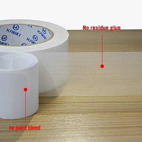 Heavy Duty Carpet Tape Double Sided 4 inx30yd Rug Tape for Area Rugs on ...