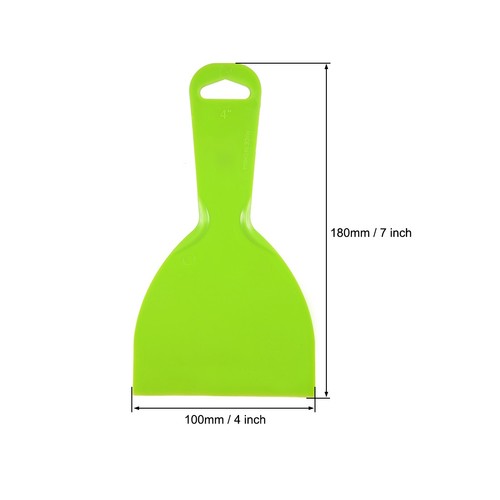 Putty Taping Drywall Scraper 4" Flexible Plastic Blade Disposable ...