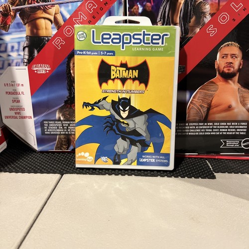 LeapFrog Leapster Batman Strength in Numbers Learning Game Math ...