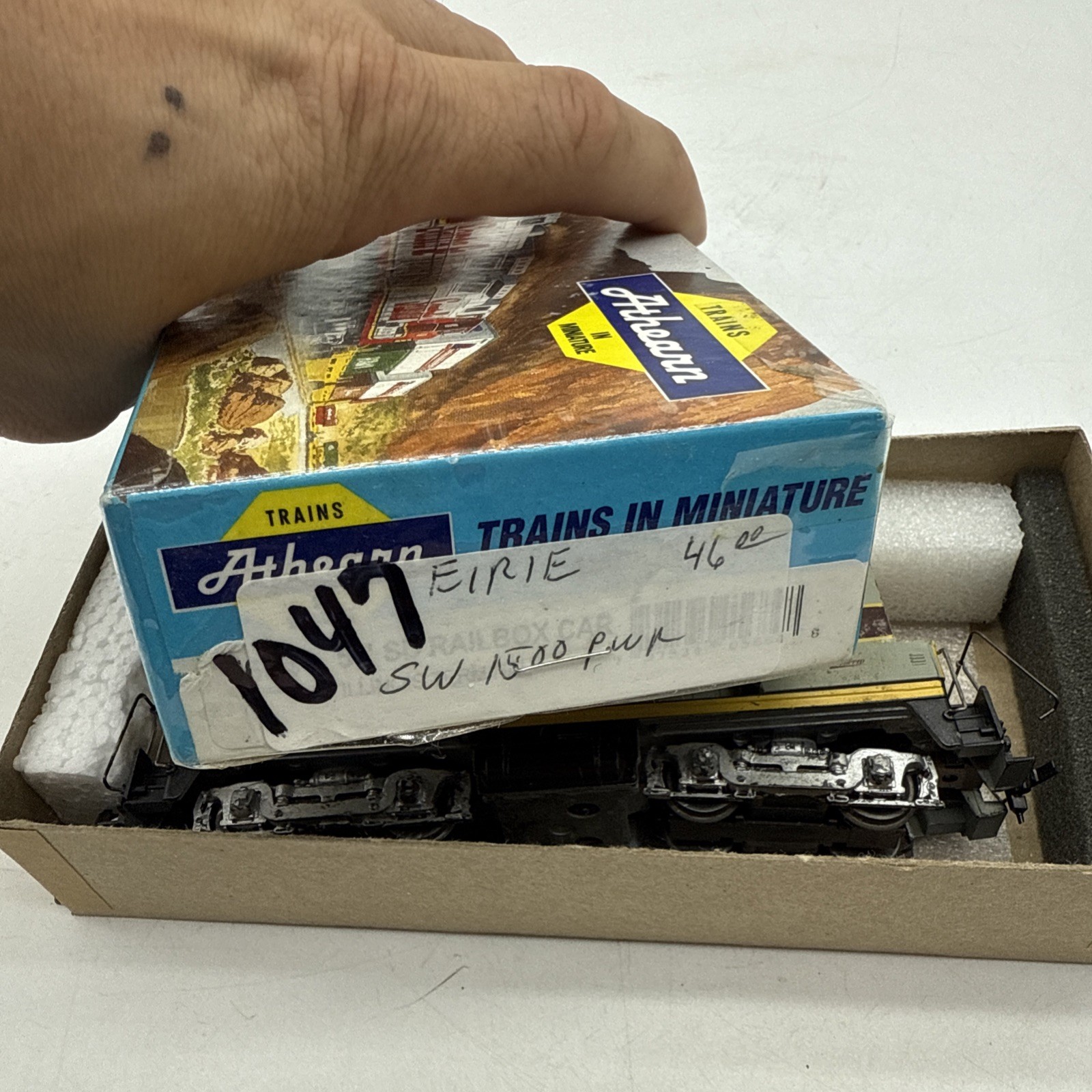 ERIE LACKAWANNA SW1500 SWITCH ENGINE #430 Athearn HO Scale Locomotive ...