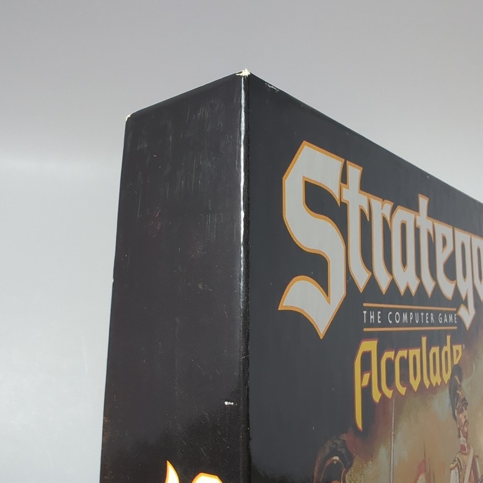Stratego Computer Game Accolade 1990 IBM PC Tandy Milton Bradley 5.25 ...