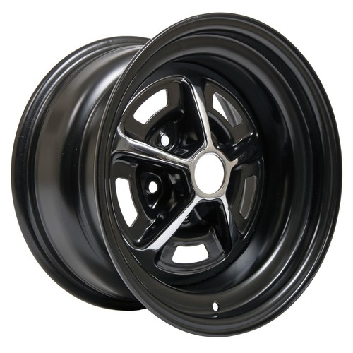 FORD MAGNUM 500 BLACK CHROME WHEEL 15x7" 5x4.5" MUSTANG TORINO FALCON ...