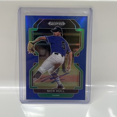 2022 Panini Prizm Draft Picks Base Autographs Prizms Blue #203 Nick ...