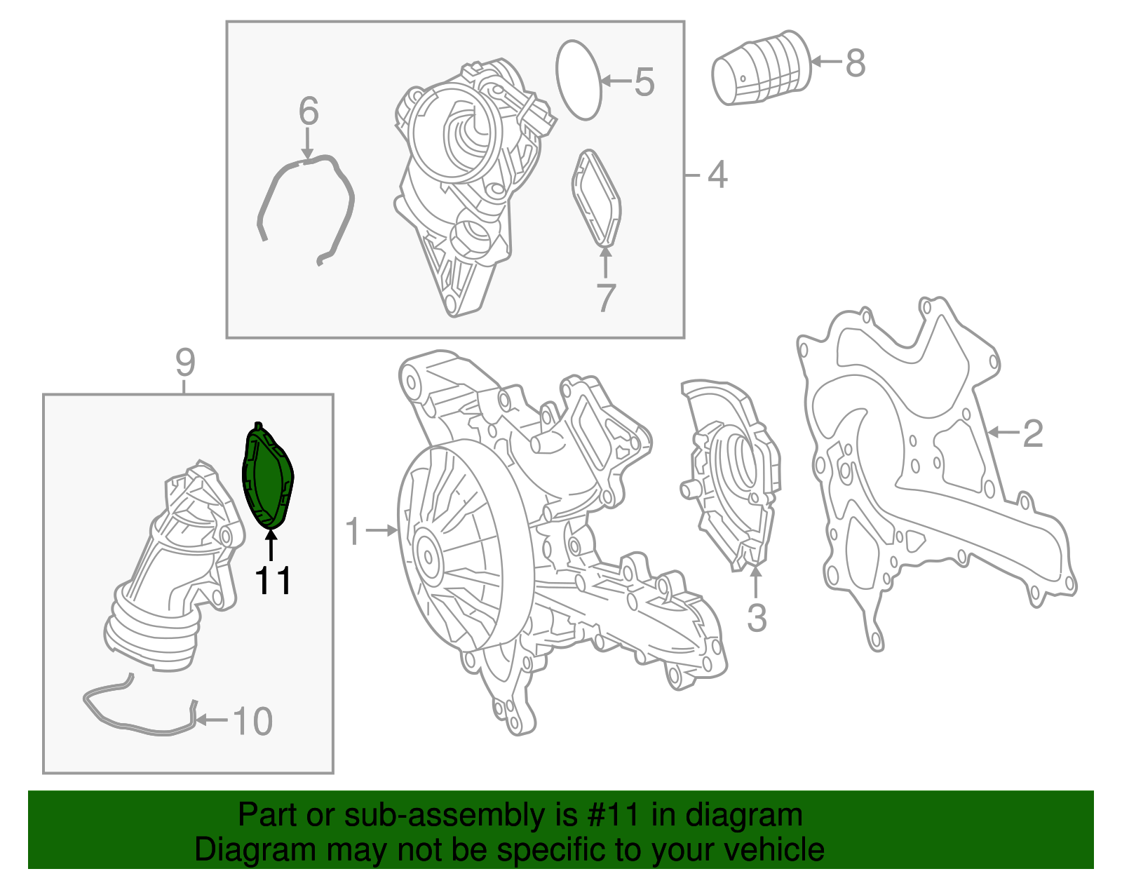 Mercedes-Benz 2762010280 Genuine OEM Inlet Pipe Seal for sale online | eBay