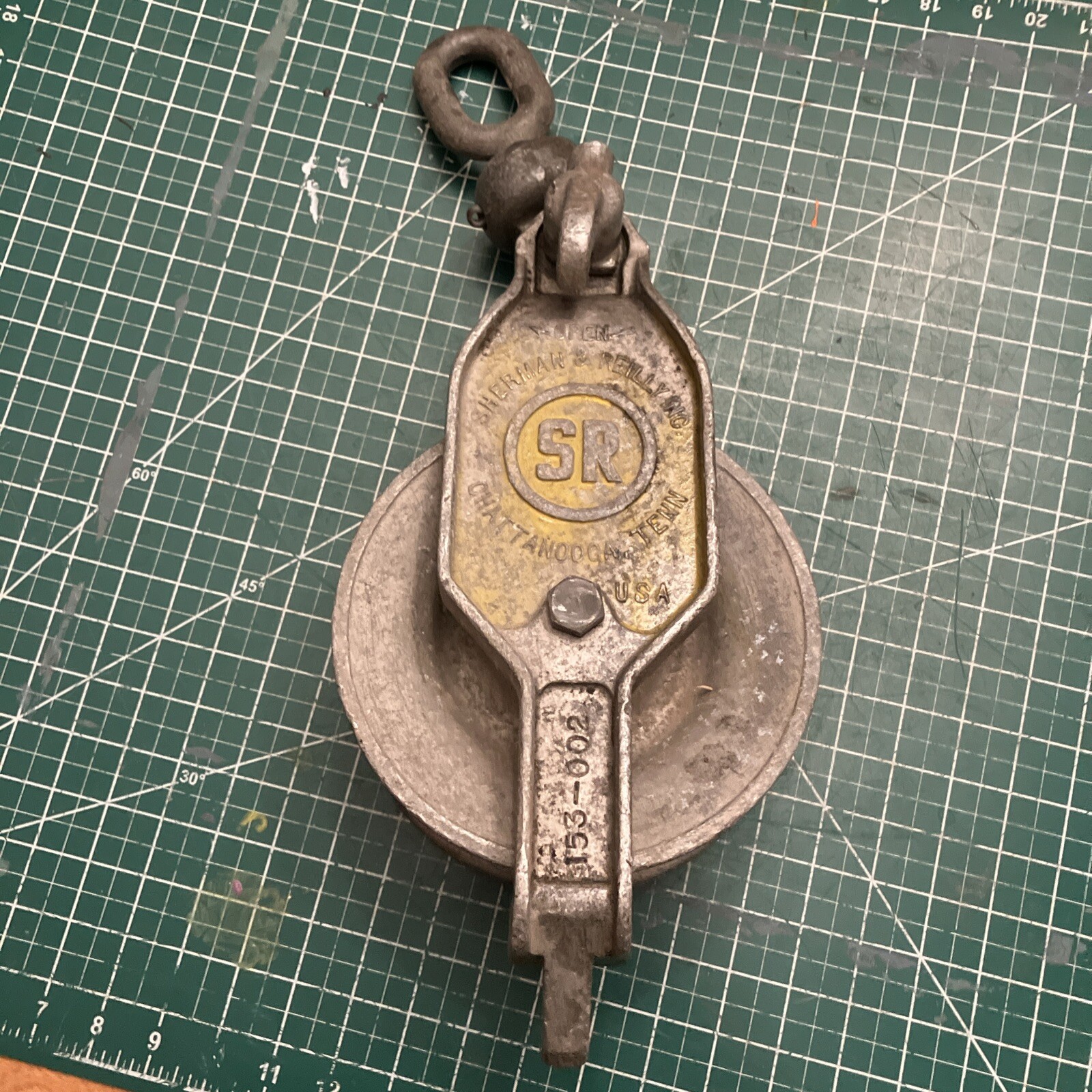 Sherman Reilly Model XS-100A Stringing Cable Block Pulley 153-002 ...