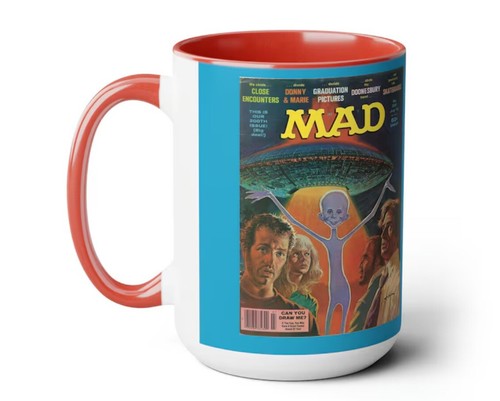 Mad Magazine Close Encounters edition 15 Oz Mug | eBay