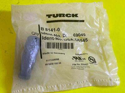 TURCK B8141-0 OR U6545 4-PIN CONNECTOR - NEW | eBay