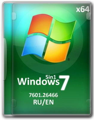 Windows 7 SP1 (7601.26466) x64 5in1 iso En - 21.04.2023 | eBay