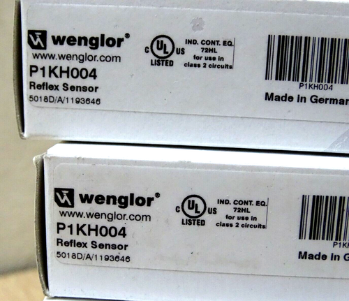 wenglor P1KH004 Reflex Sensor for sale online | eBay