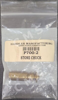 HANDLER SANI-GRINDER 700 Stone Grinding Wheel Chuck P700-2 | eBay