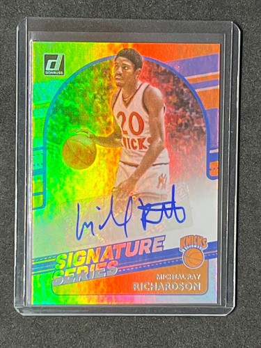 2020-21 Panini Donruss NBA Signature Series #SG-MRR Micheal Ray ...